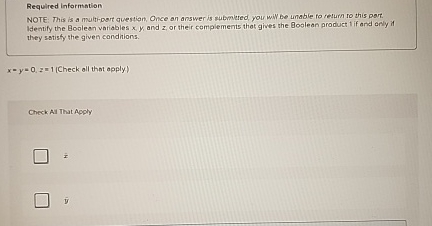 Solved Required informationNOTE: This is a mult-port | Chegg.com