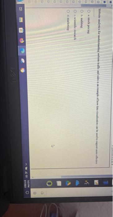 Solved Website analytics for understanding website traffic | Chegg.com
