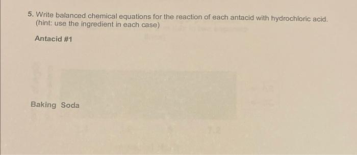 Solved Experiment 9: Titration of Antacids What is the | Chegg.com