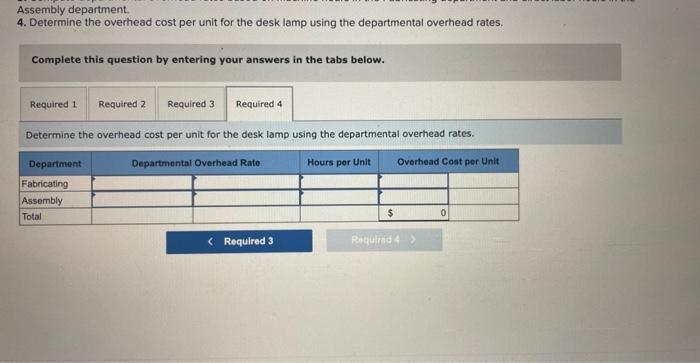 Solved Exercise 17-9 (Algo) Allocating overhead using | Chegg.com