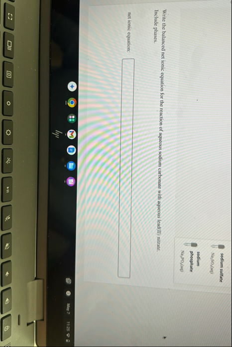 Solved Write the balanced net ionic equation for the | Chegg.com