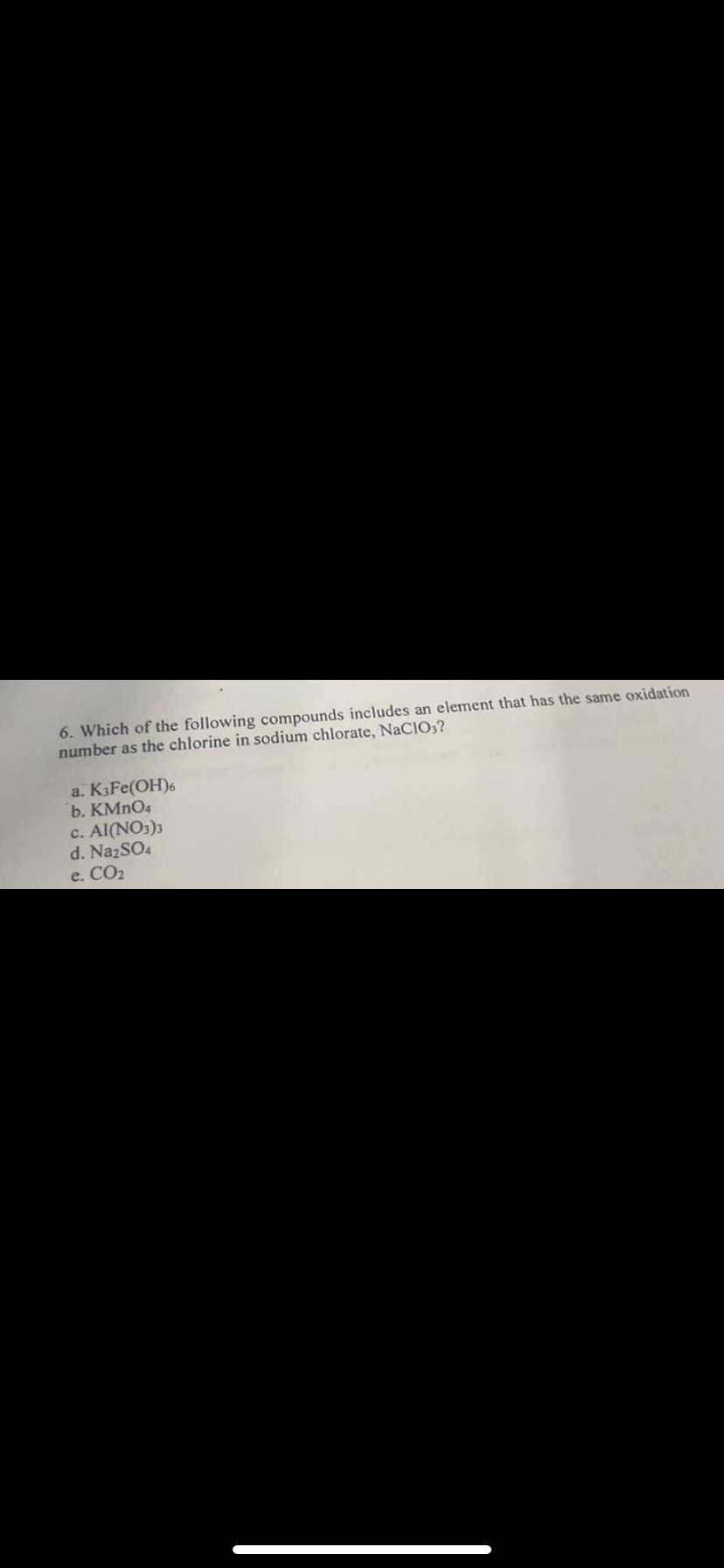 Solved Which of the following compounds includes an element | Chegg.com