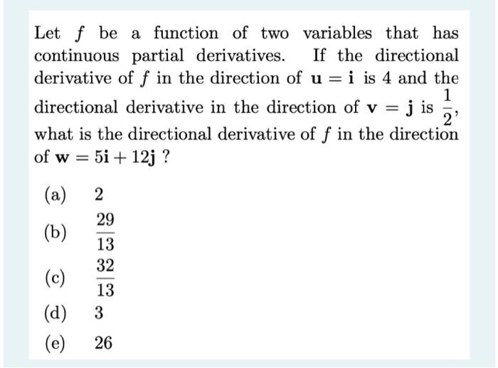 Solved Let f be a function of two variables that has | Chegg.com