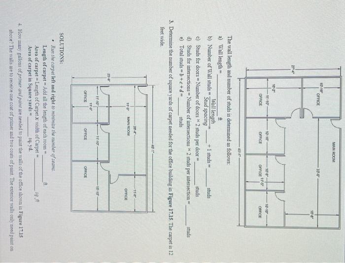Solved 1. Determine the number of 4-foot-wide by 8 | Chegg.com