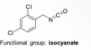 Solved Functional group: isocyanate 2. (a) Provide a | Chegg.com