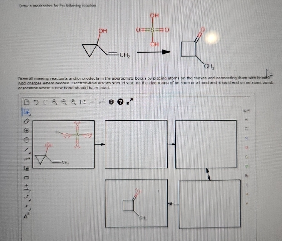 Solved Draw a mechanism for the followino reactionDraw all | Chegg.com
