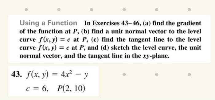 Solved Using a Function In Exercises 43–46, (a) find the | Chegg.com