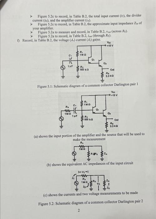 Solved Procedure a) Build the circuit of Figure 5 .1. | Chegg.com