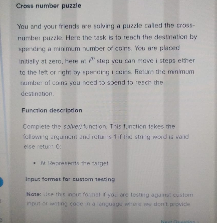 [Solved]: Cross number puzzle You and your friends are solvi