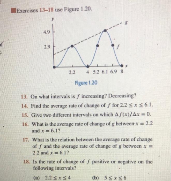Solved Exercises 13–18 use Figure 1.20. y 4.9 Sf 2.9 2.2 4 | Chegg.com
