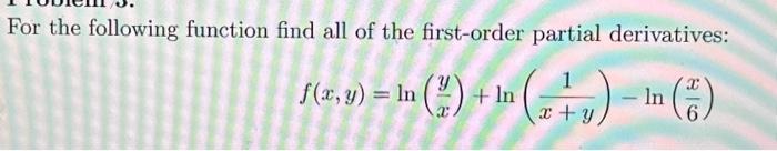 Solved For the following function find all of the | Chegg.com