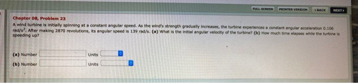 Solved FULL SCREEN PRINTER VERSION BACK NEXT Chapter 08, | Chegg.com