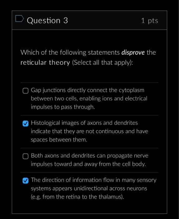 Solved please double check answers and select all answer | Chegg.com