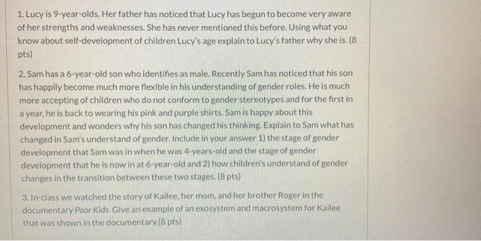 Solved 4. Define and give an example of immanent justice. (6 | Chegg.com