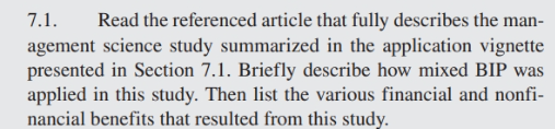 Solved 7.1. ﻿Read the referenced article that fully | Chegg.com