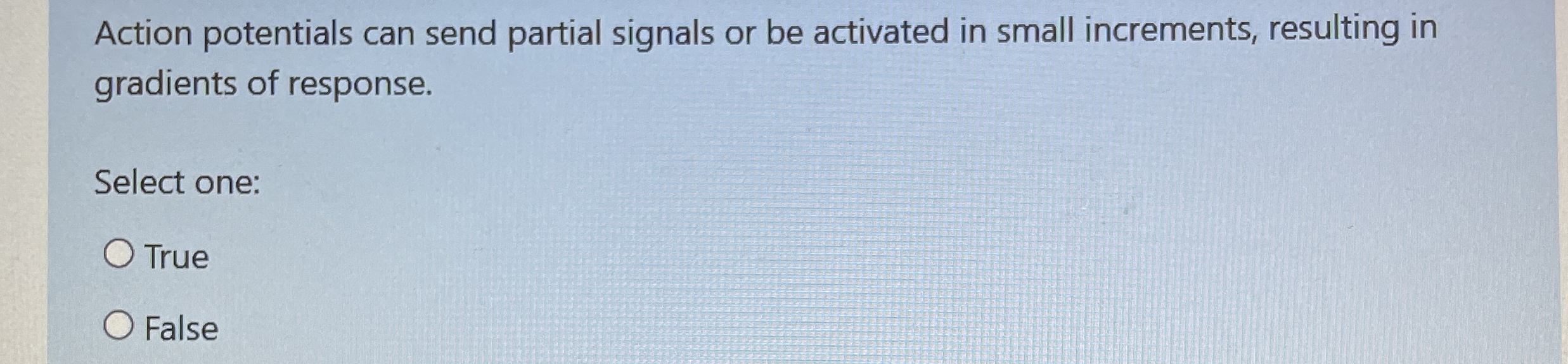 Solved Action potentials can send partial signals or be | Chegg.com