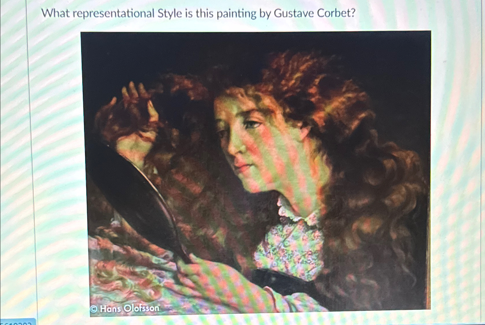 Solved What representational Style is this painting by | Chegg.com