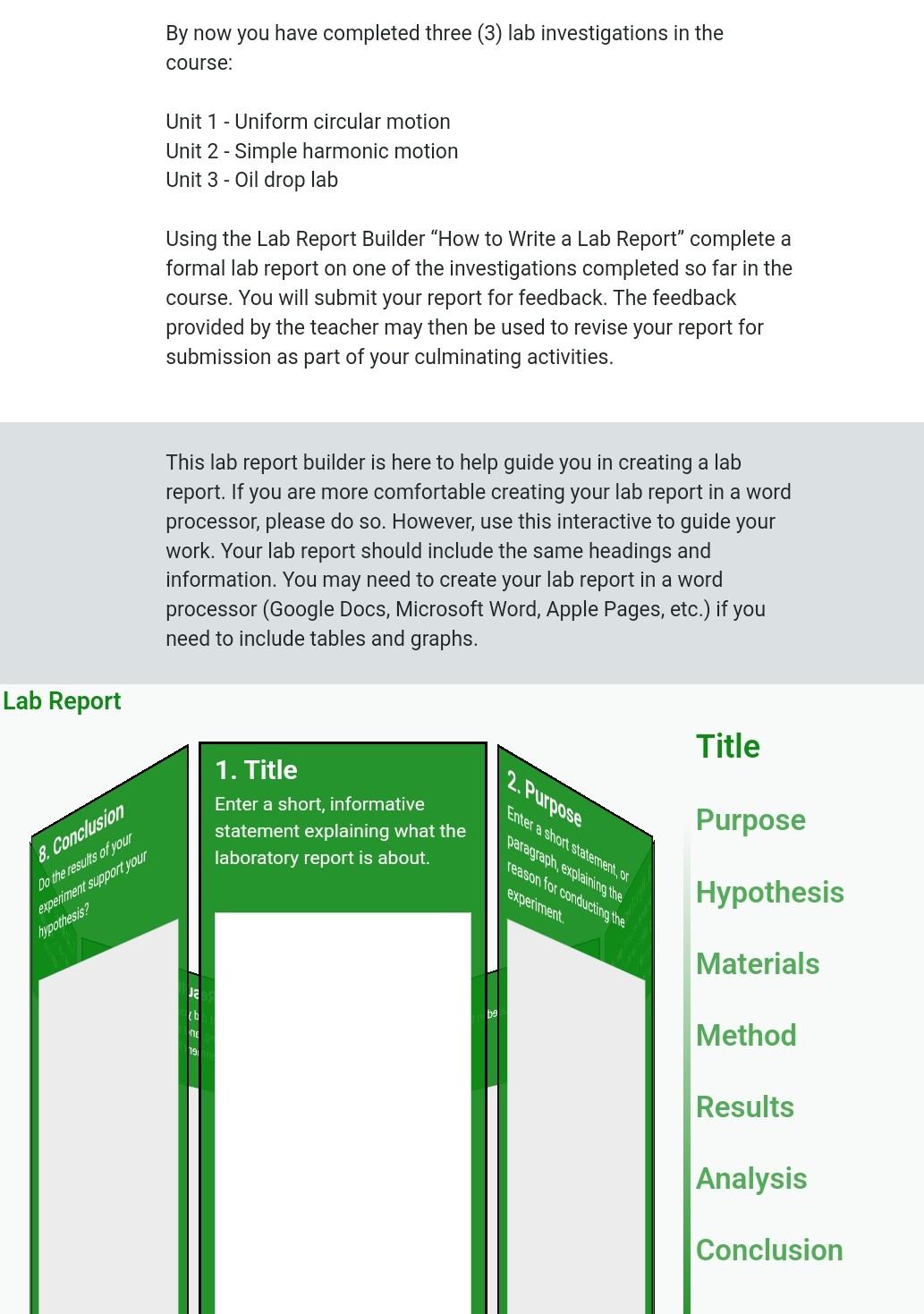 Solved By now you have completed three (3) lab | Chegg.com