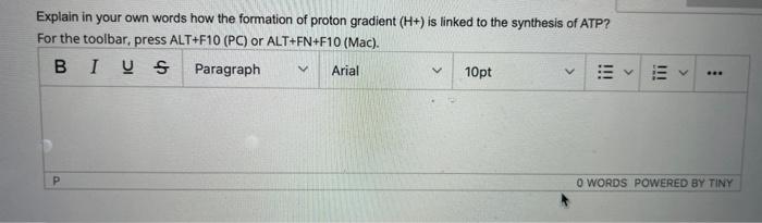 Solved Explain in your own words how the formation of proton | Chegg.com