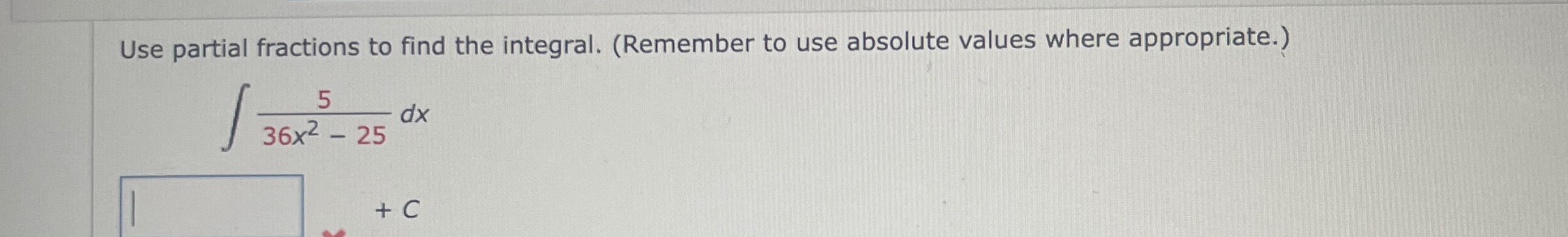 Solved Use partial fractions to find the integral. (Remember | Chegg.com