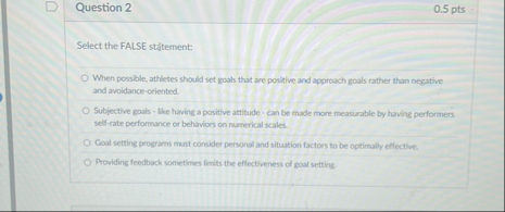 Solved Question 20.5 ﻿ptsSelect the FALSE statement:When | Chegg.com