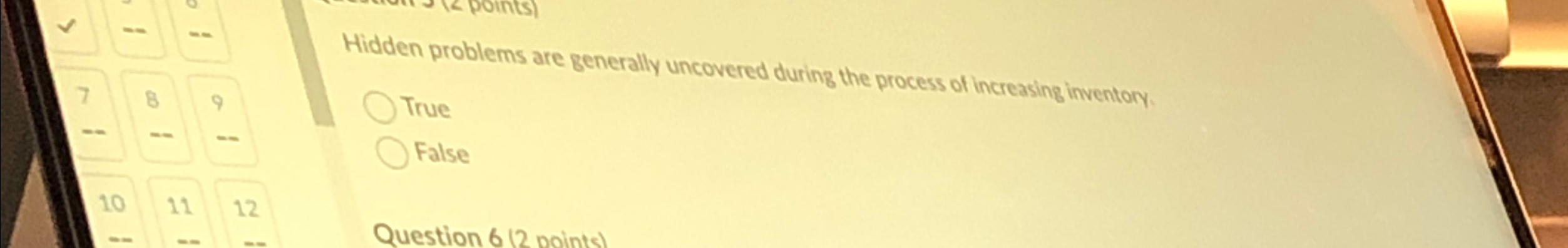 Solved Hidden problems are generally uncovered during the | Chegg.com