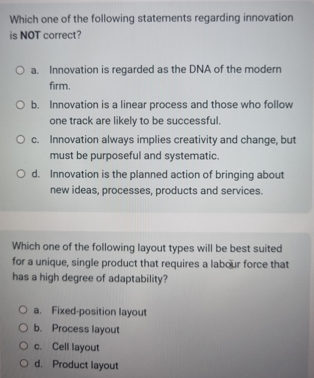 Solved Which one of the following statements regarding | Chegg.com