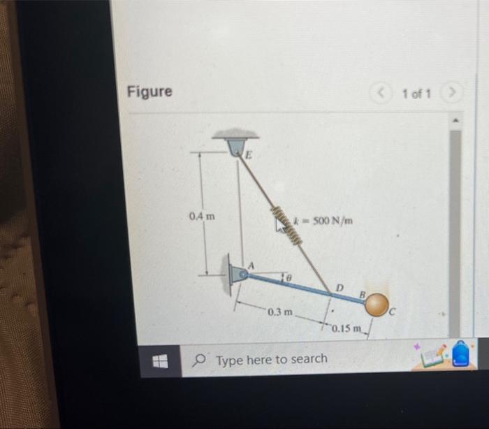 Solved The 21-kg sphere C is released from rest when θ=0∘ | Chegg.com