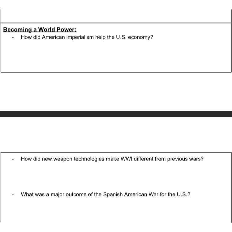 Solved Becoming a World Power:How did American imperialism | Chegg.com