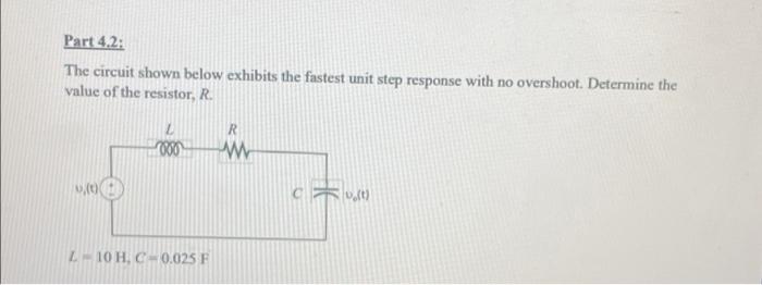 Solved Use a state variable model to describe the circuit | Chegg.com