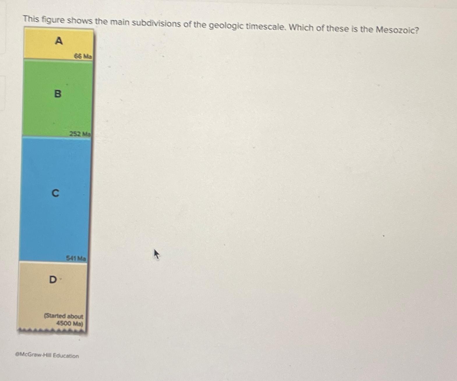Solved This figure shows the main subdivisions of the | Chegg.com