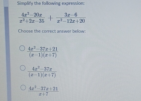 Solved Simplify the following | Chegg.com