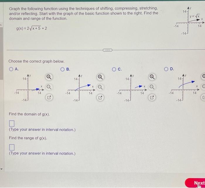 Solved Graph the following function using the techniques of | Chegg.com