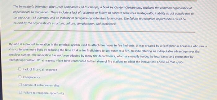 Solved Identfy the step in the imovation process at which | Chegg.com