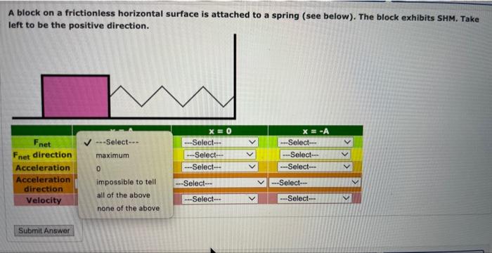 Solved A simple harmonic oscillator (SHO) has a period of 57 | Chegg.com