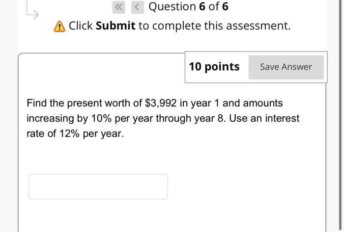 Solved Click Submit to complete this assessment. Find the | Chegg.com