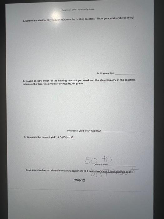 Solved DATA SHEET Record data with the appropriate number of | Chegg.com