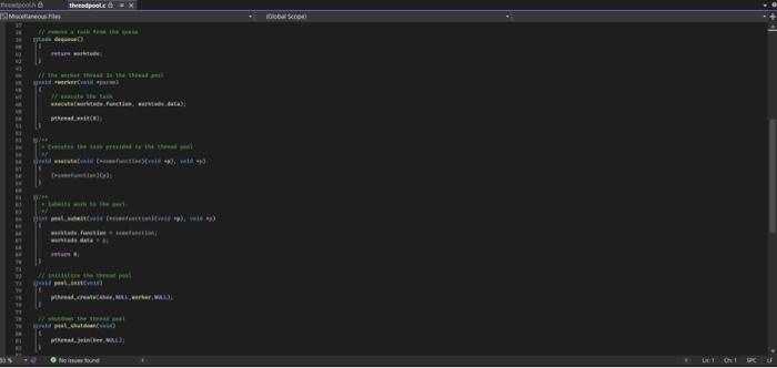 Solved Thread pools were introduced in Section Thread pools. | Chegg.com