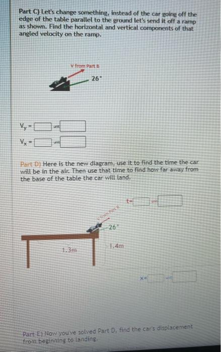 Solved Part A) The wind-up toy car as shown below is placed | Chegg.com