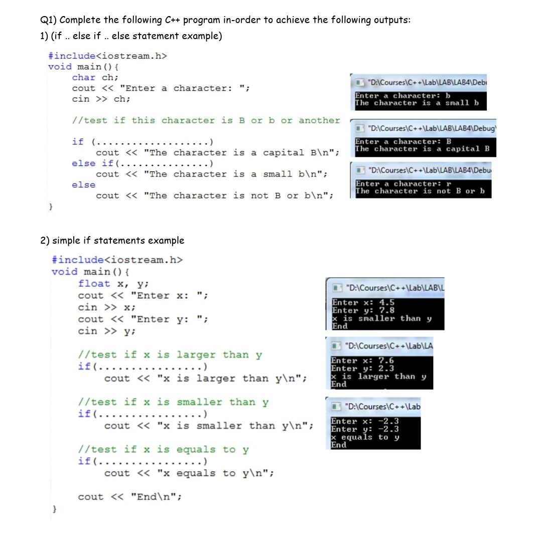 Solved #include void main() { int x, yi char ch; cout Solved #include void main() { int x, yi char ch; cout
