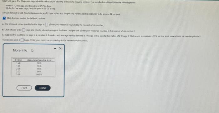 Solved More Info \begin{tabular}{|c|c|} \hline traine & \\ | Chegg.com