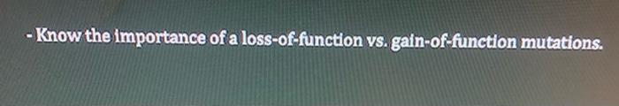 Solved - Know the importance of a loss-offunction vs. | Chegg.com