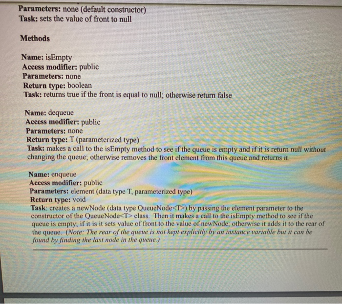 Solved Step 3 Develop The Following Class Class Name 
