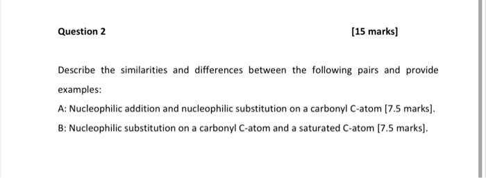 Solved Describe the similarities and differences between the | Chegg.com