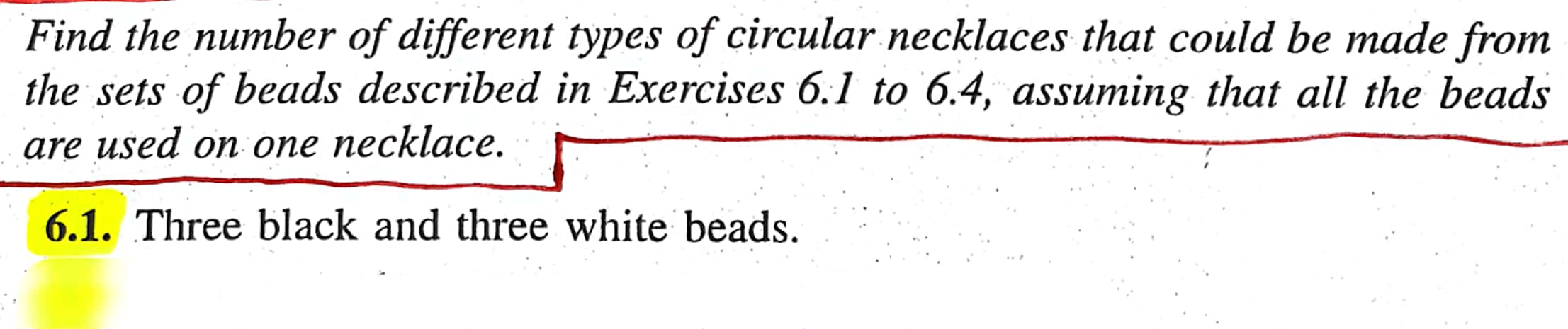 Solved Find the number of different types of circular | Chegg.com