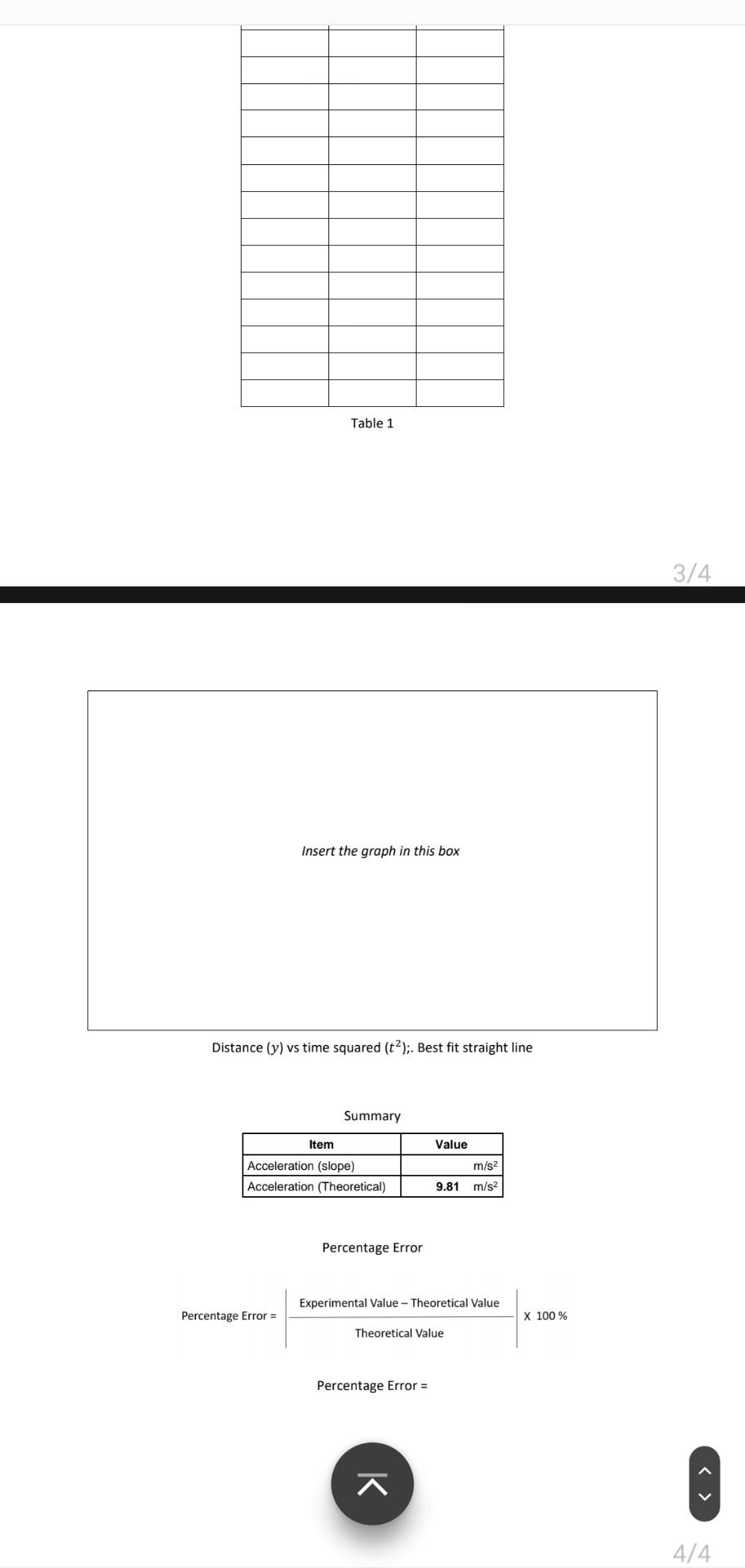 Solved Objective Acceleration is the rate at which the | Chegg.com