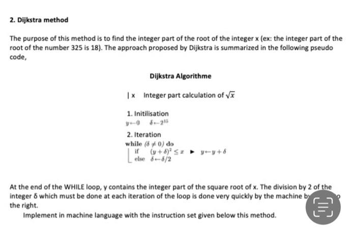 Machine language programming In this assignment, we | Chegg.com