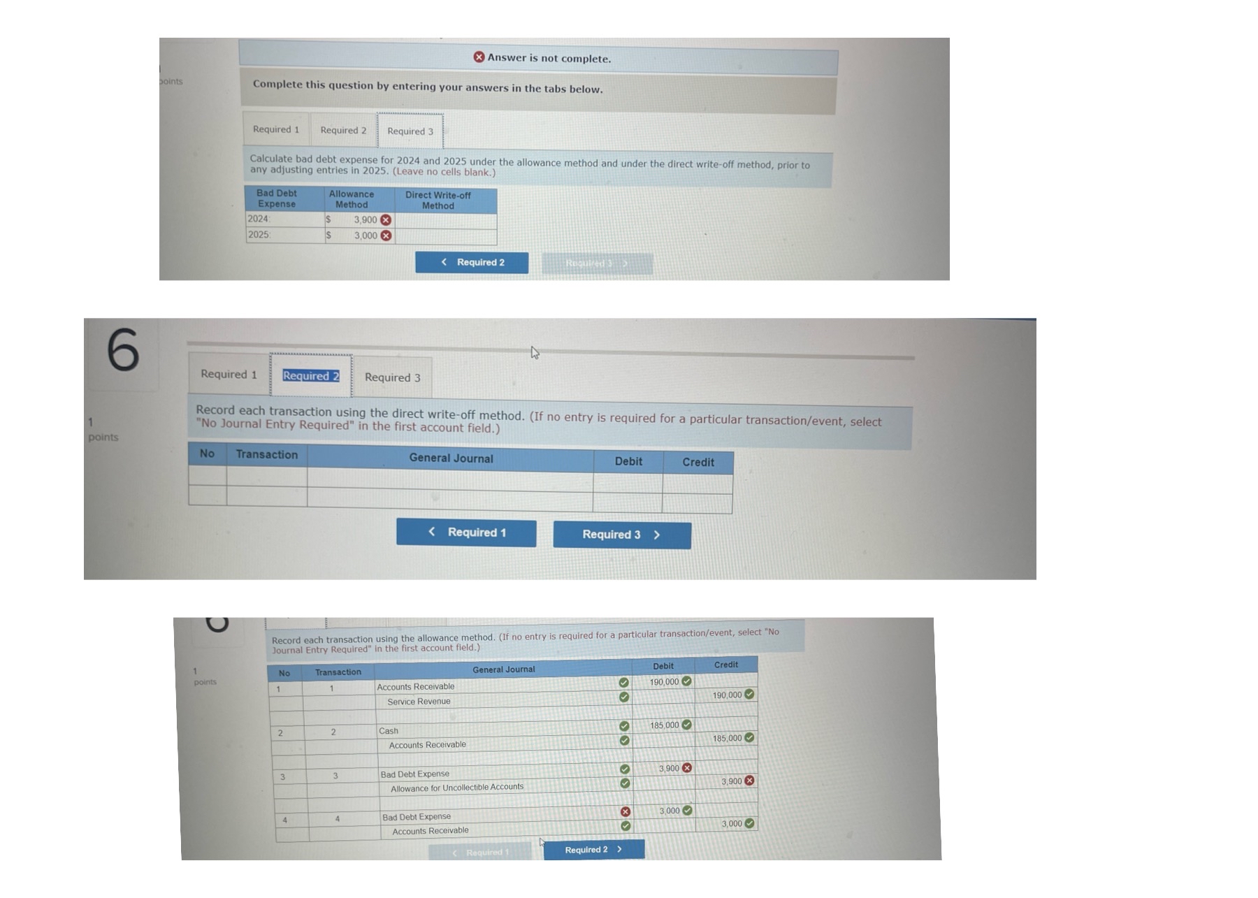 Solved Exercise 5-13 (Static) ﻿Compare the allowance method | Chegg.com
