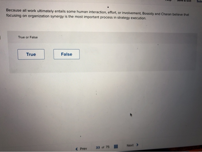 Solved Because all work ultimately entails some human | Chegg.com