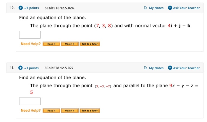 Solved 10. -11 points ScalcETS 12.5.024. My Notes Ask Your | Chegg.com Solved 10. -11 points ScalcETS 12.5.024. My Notes Ask Your | Chegg.com
